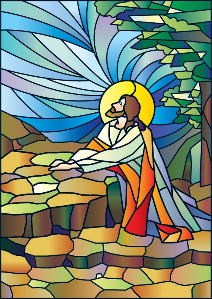 겟세마네기도 IM1-16 성화시트지