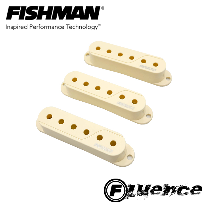 프리버드 | Fishman 피쉬맨 Fluence Single Width Cover Set Vintage White (ACC ...