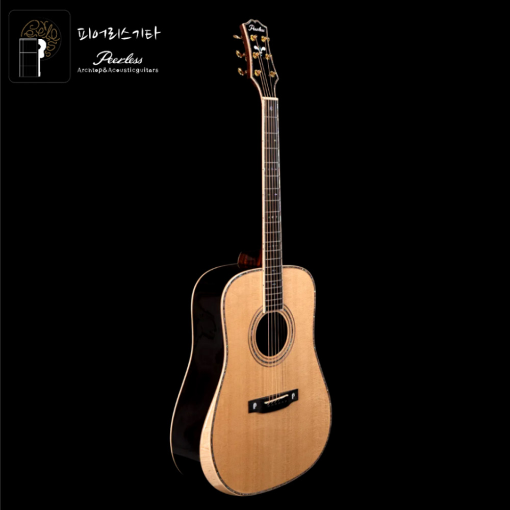 프리버드 | 출시 기념 특가 세일! Peerless 피어리스 어쿠스틱기타 PD-75 BEVEL 로즈우드 올솔리드 베벨컷 ...
