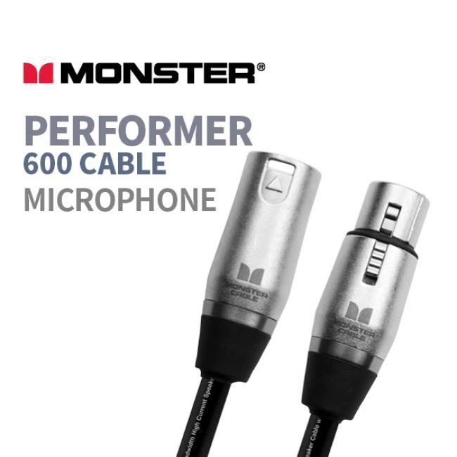 프리버드 | Monster 캐논케이블 Performer 600 Microphone - XLRs (P600-M)