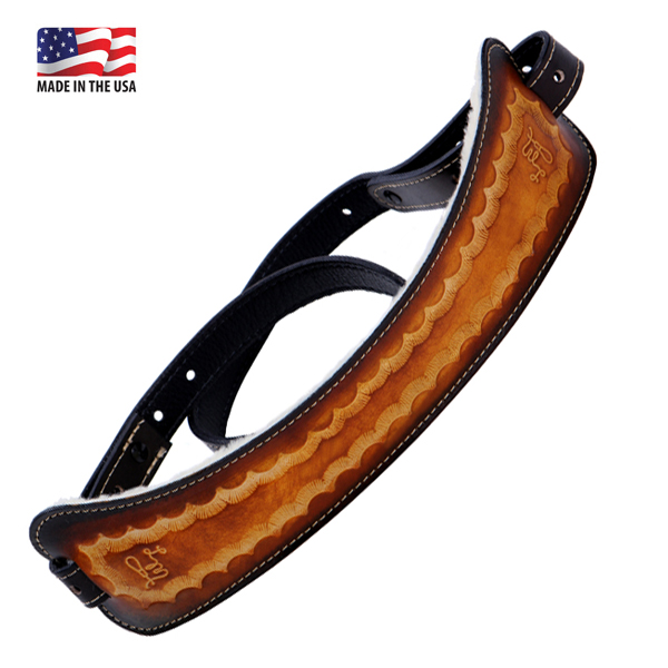 프리버드 | LM Quality Straps 1985 Reissue Hand Tooled Vintage Style Fleece ...