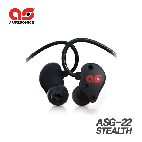 프리버드 | Made in USA Aurisonics 인이어 이어폰 ASG-22 Stealth 인이어