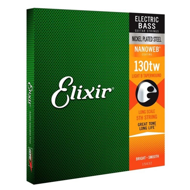 프리버드 | [추석세일] Elixir 베이스기타줄 Nickel Plated Steel NanoWeb Light B ...