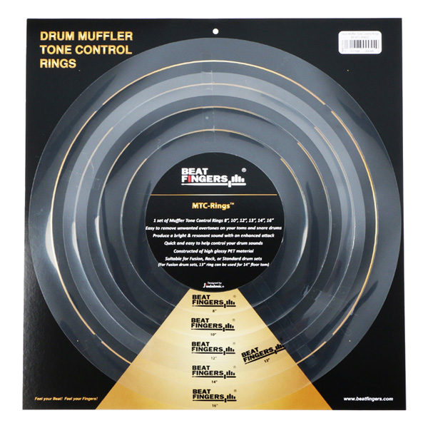 프리버드 | BEAT FINGERS 톤콘트롤링 뮤트링 풀세트 Muffler Tone Control Rings (BF-MTC-RINGS)