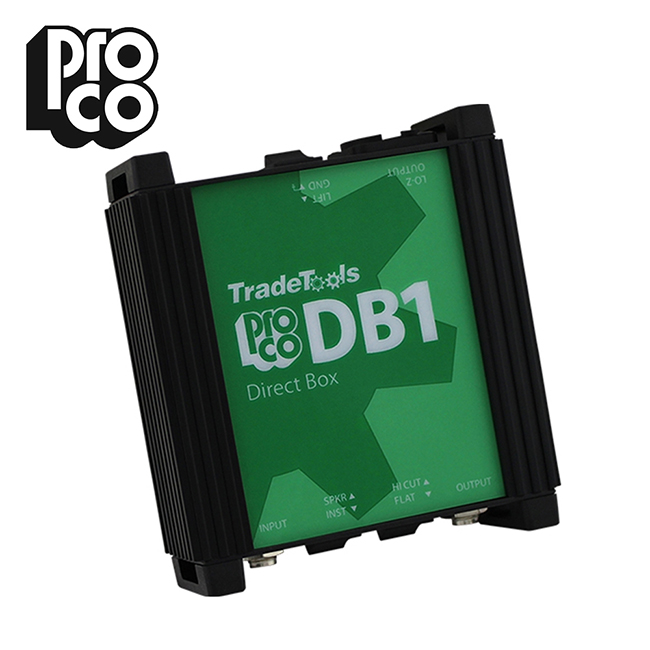 프리버드 | [노마진세일] ProCo DB1 Passive DIRECT BOX(스피커모드, 하이컷 필터 지원) / 패시브 다이렉트 박스