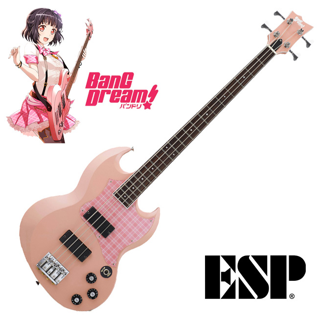 프리버드 | BanG Dream! ESP 베이스 BanG Dream Poppin Party VIPER BASS Rimi
