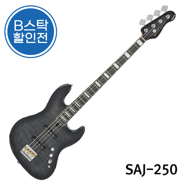 프리버드 | B스탁 초특가 찬스! Spear 일렉베이스 SAJ-250 Trans Black