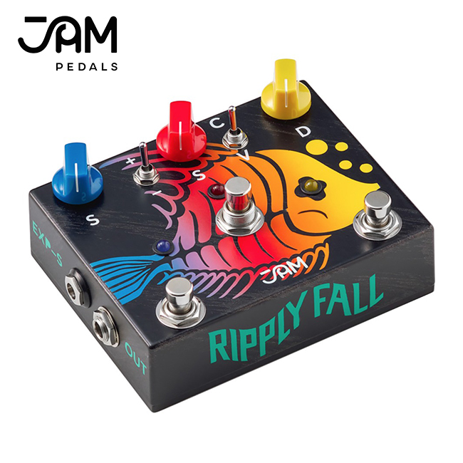 프리버드 | Jam Pedal 이펙터 Ripply Fall Bass (Analog Chorus, Vibrato, Phaser)