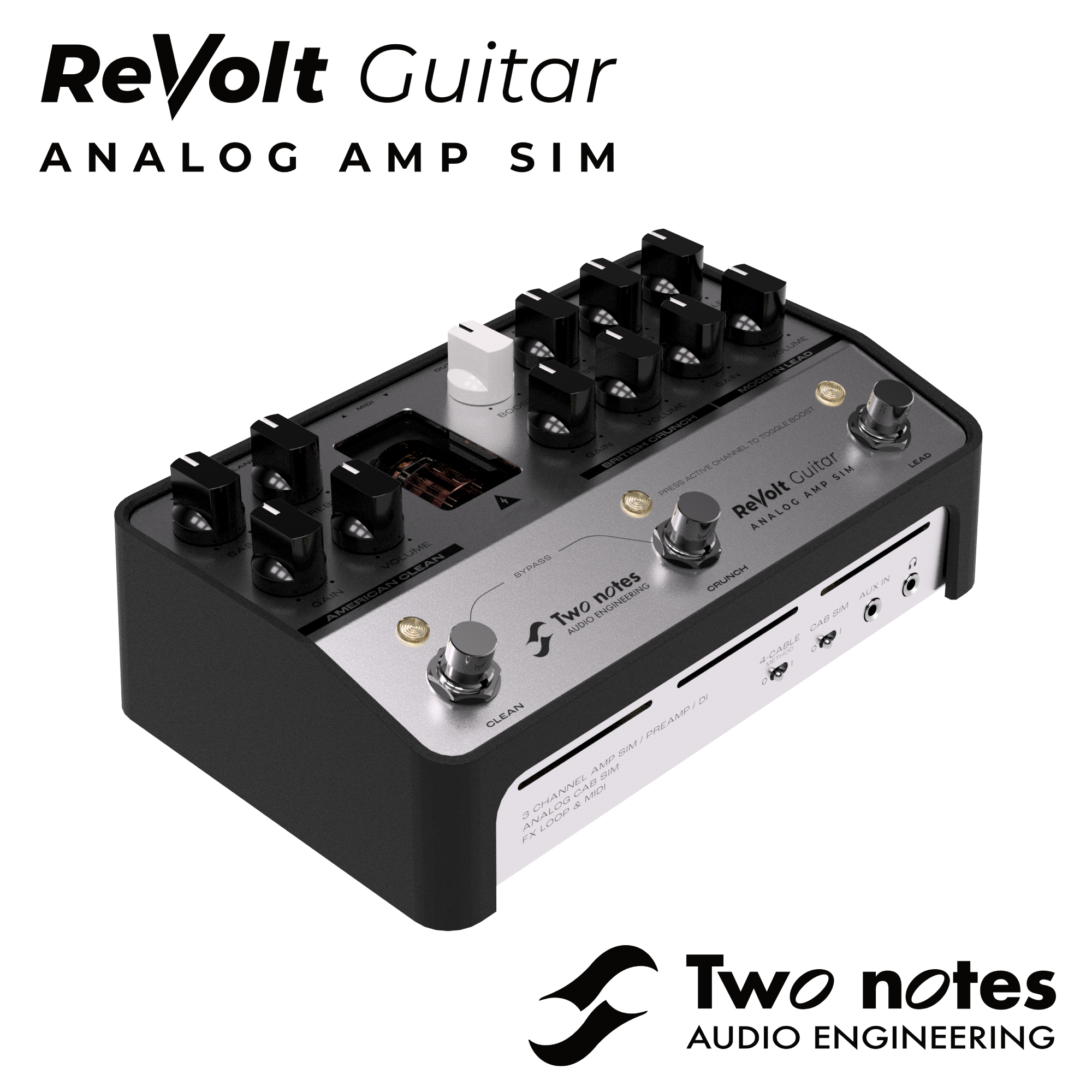 프리버드 | Two Notes Revolt Guitar Analog Amp Sim / 리볼트 기타 아날로그 앰프 시뮬레이션