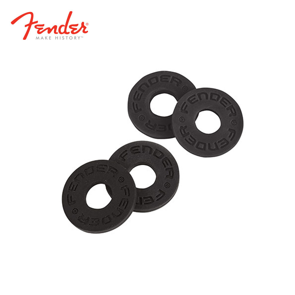 프리버드 | Fender 스트랩 블록 Strap Blocks Black 4PK (099-0819-006)