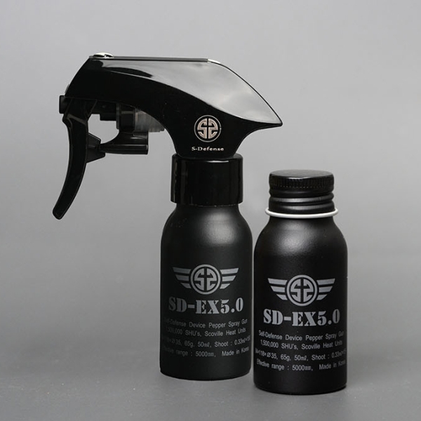 호신용스프레이 SD-EX5 PRO (50ml) 호신용 스프레이 페퍼스프레이건 여성 호신용품 | 호신장비 - 세이프코리아