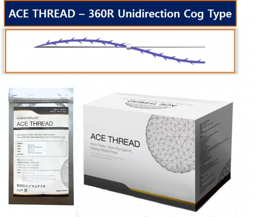 ACE PDO Thread - 360R Unidirection Cog / Sharp Needle (40pcs)