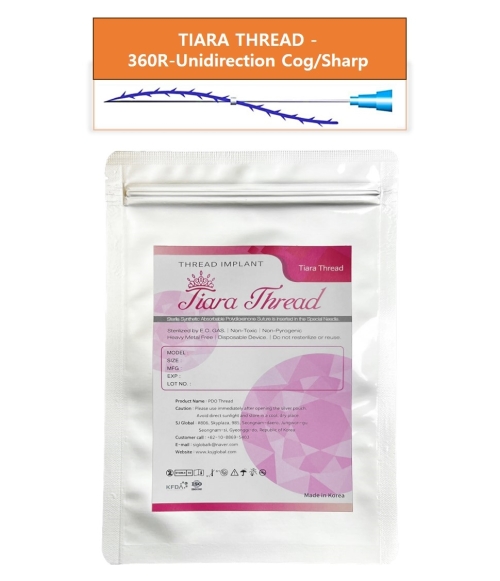 TIARA PDO Thread - 360R Unidirection Cog / Sharp Needle (60pcs)